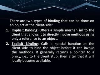 Remote Method Invocation | PPT