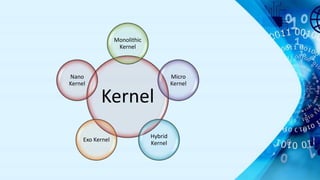 Kernel Computing | PPTX | Operating Systems | Computer Software and ...