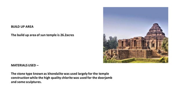 Ppt on sun temples for civil engineering students | PDF
