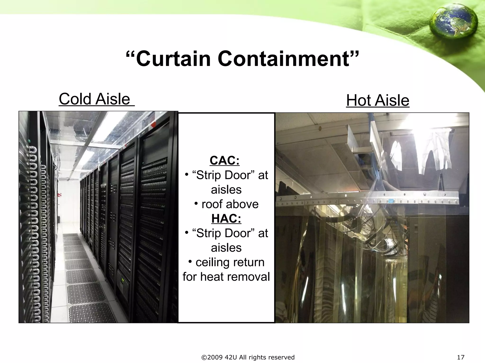 Hot Aisle & Cold Aisle Containment Solutions & Case Studies | PPT