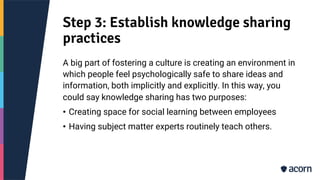 Building Knowledge in the Workplace | PDF