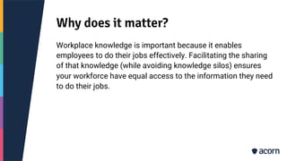 Building Knowledge in the Workplace | PDF