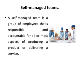 Self Managed Teams Structure