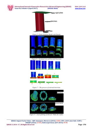 Numerical Analysis of Inversion of Circular Tubes | PDF
