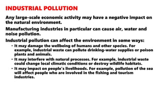 GEOGRAPHY IGCSE: ENVIRONMENT - WASTE AND POLLUTION | PPTX