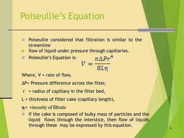 FILTRATION, THEORY OF FILTRATION, APPLICATION OF FILTRATION ...