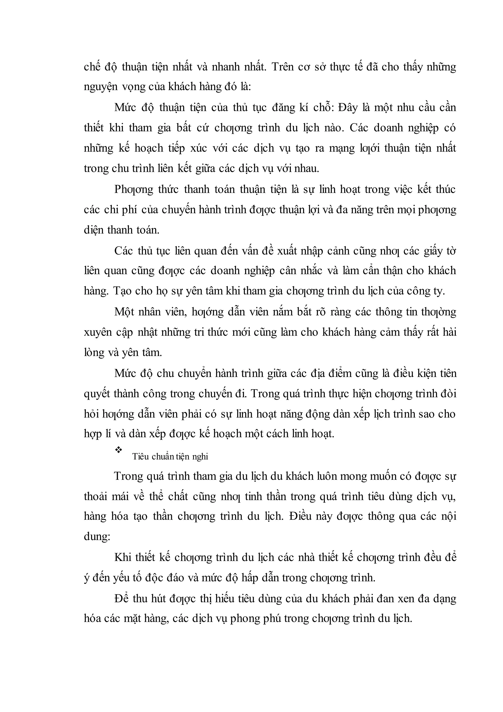 Khóa luận: Giải pháp nâng cao chất lượng chương trình du lịch tại công ty | DOC