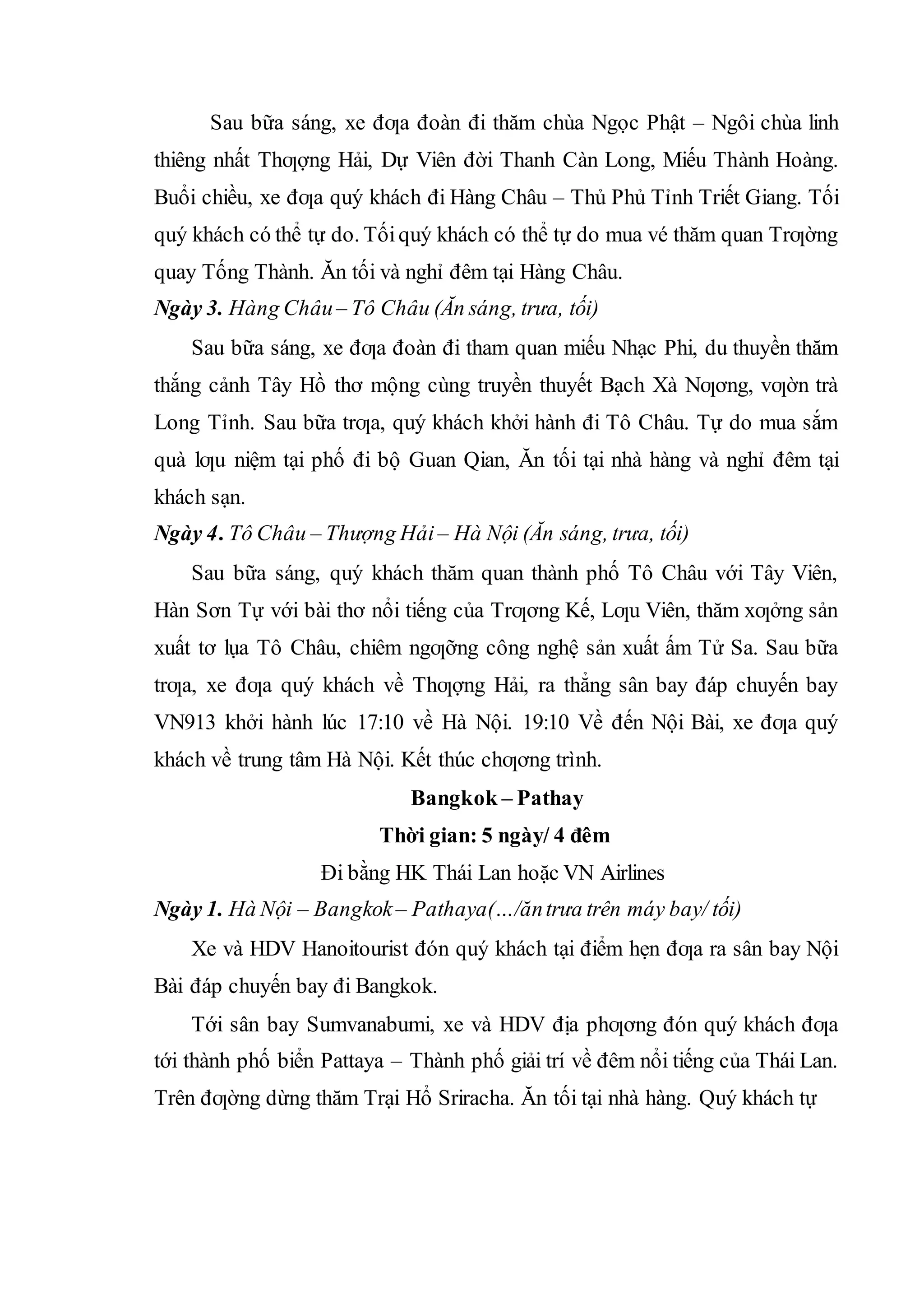 Khóa luận: Giải pháp nâng cao chất lượng chương trình du lịch tại công ty | DOC