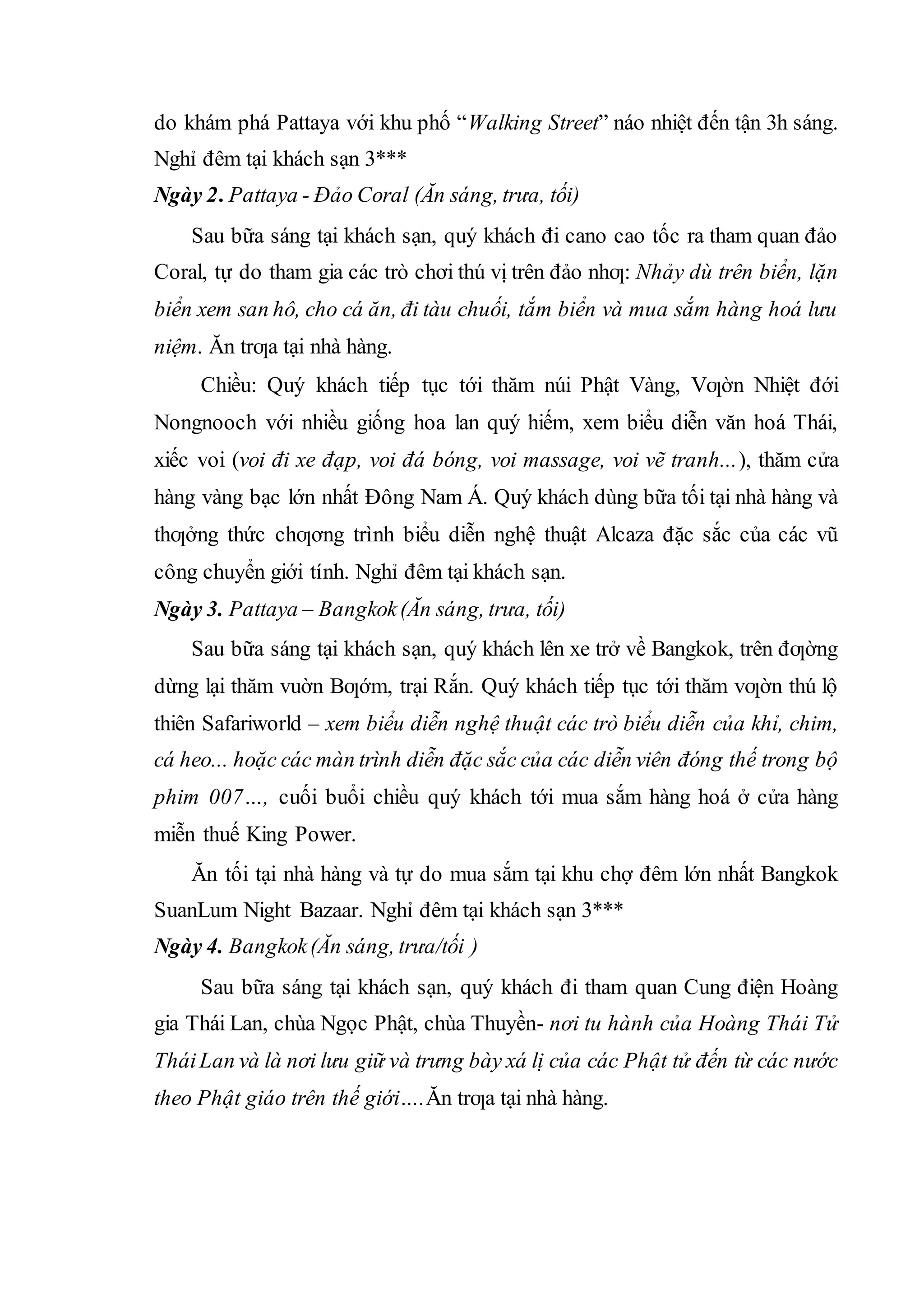 Khóa luận: Giải pháp nâng cao chất lượng chương trình du lịch tại công ty | DOC