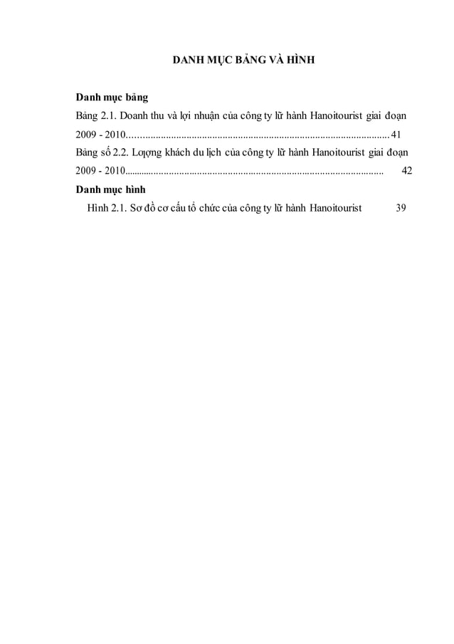 Khóa luận: Giải pháp nâng cao chất lượng chương trình du lịch tại công ty | DOC