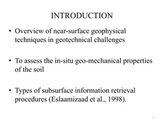 Application and innovation of geophysics | PPTX