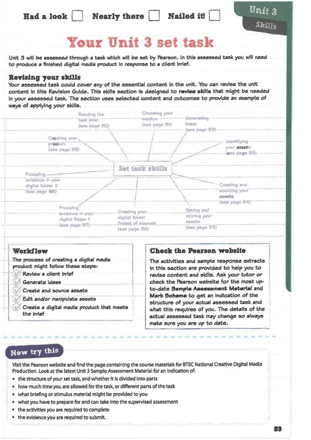 Unit 3 Digital Media Production Revision Pack | PDF