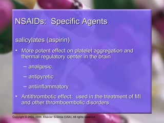 Anti-inflammatory agents and nsaids | PPS