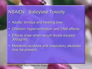 Anti-inflammatory agents and nsaids | PPS