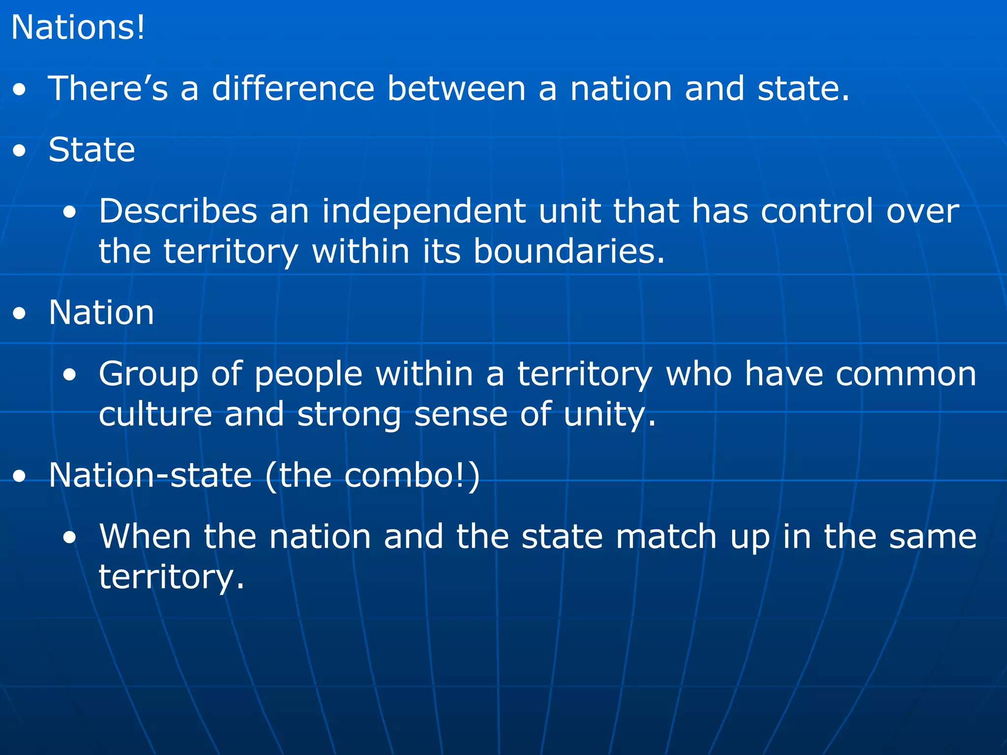 4.3 - Political Geography | PPT