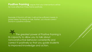 Technique #43 - positive framing - gilbert | PPTX