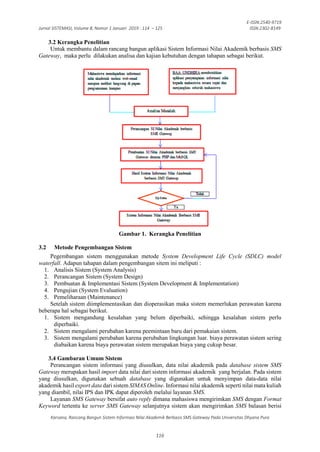 RANCANG BANGUN SISTEM INFORMASI NILAI AKADEMIK BERBASIS SMS GATEWAY PADA UNIVERSITAS DHYANA PURA ...