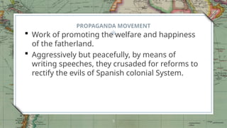 The Propaganda Movement PowerPoint Presentation | PPTX