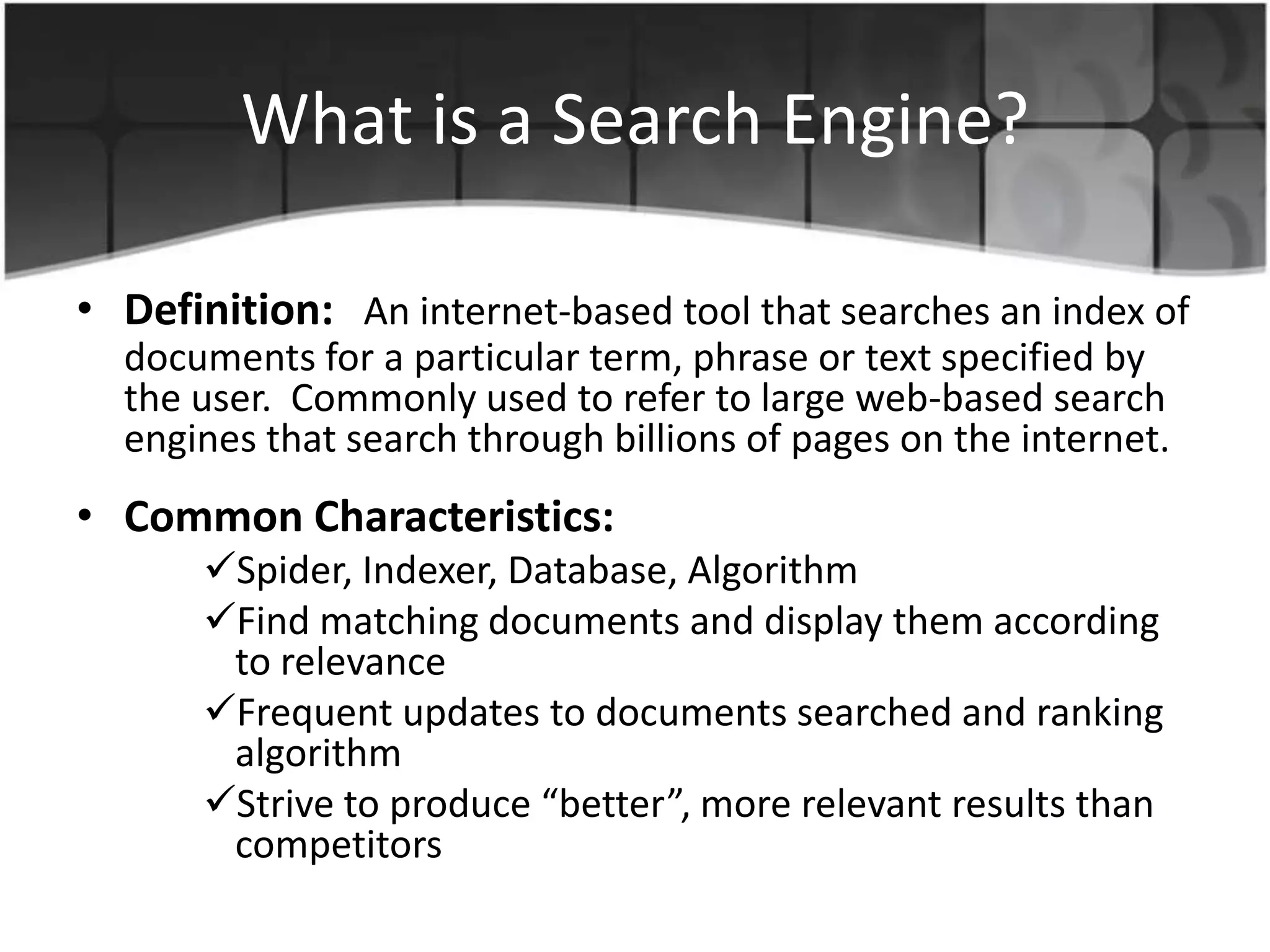 Search Engine Marketing | PPTX