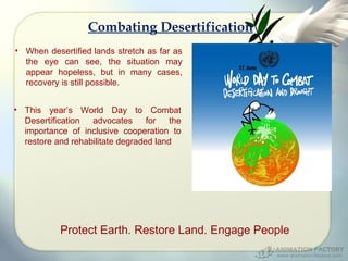 World Day to Combat Desertification and Drought | PPT