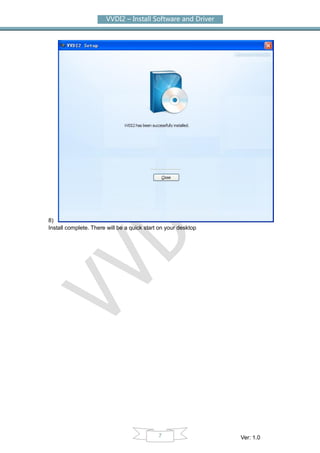 how-to-install-vvdi2-software-and-driver | PDF