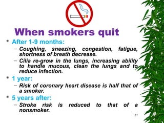 adverse effects of tobacco on health.ppt