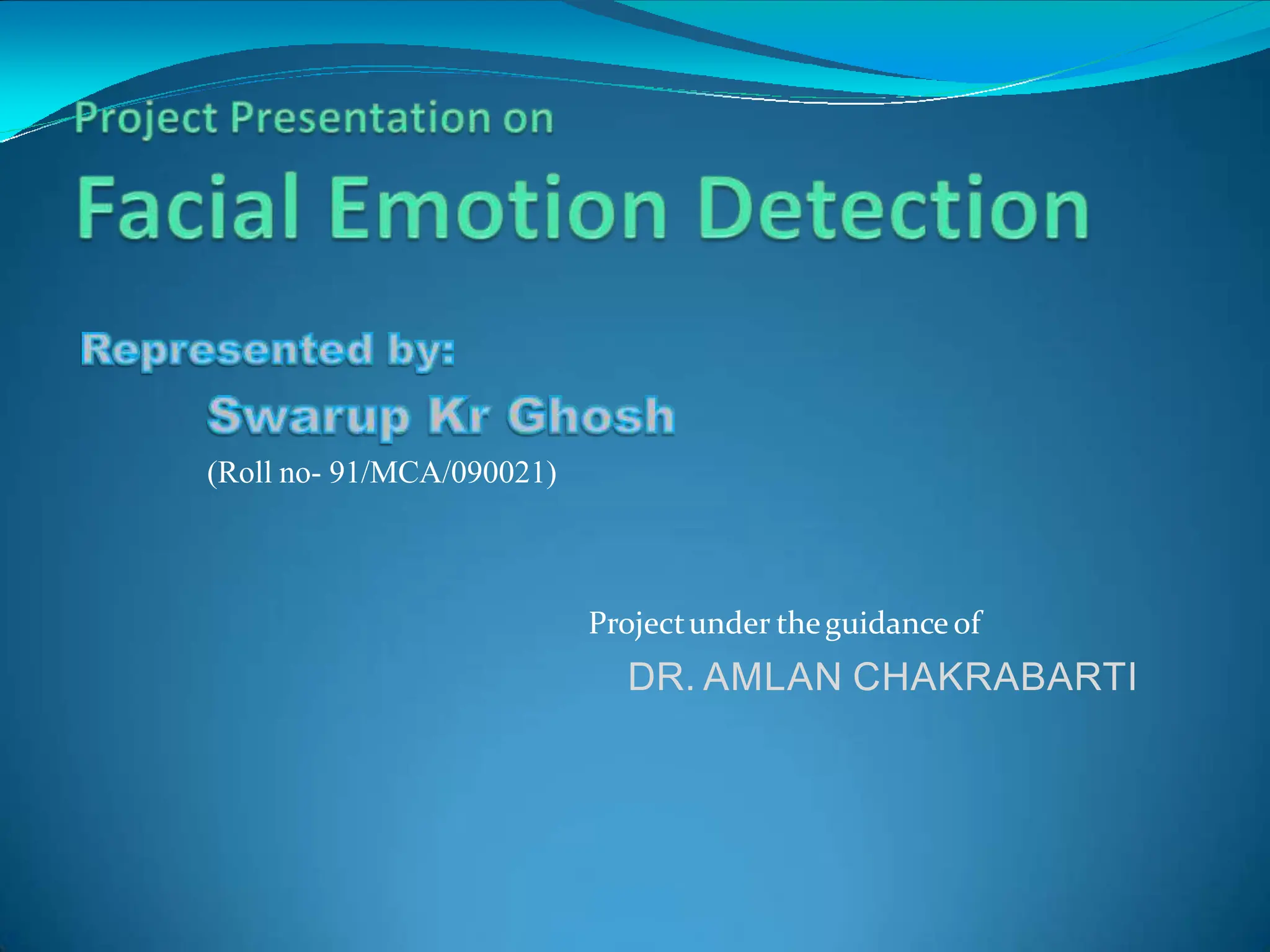 430634527 Final Facial Emotion Detection Ppt Pdf Pptx