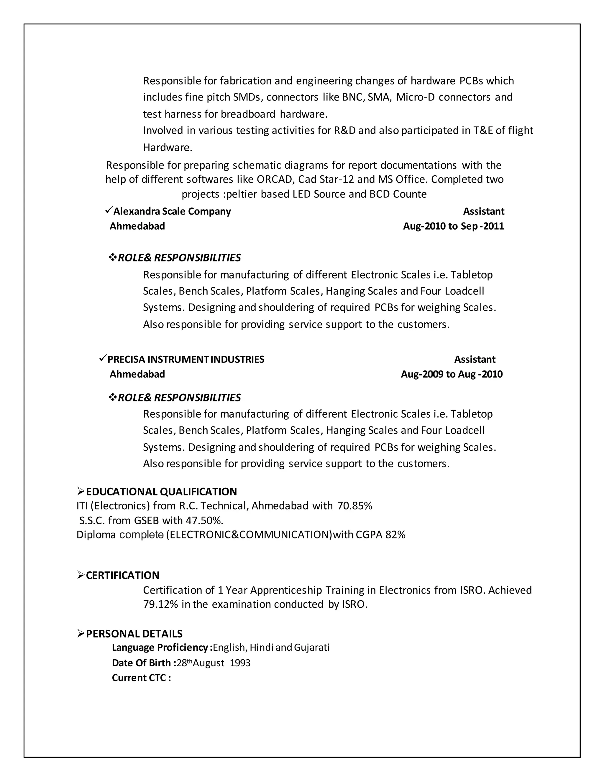 ASHOK SOLANKI CV | DOCX