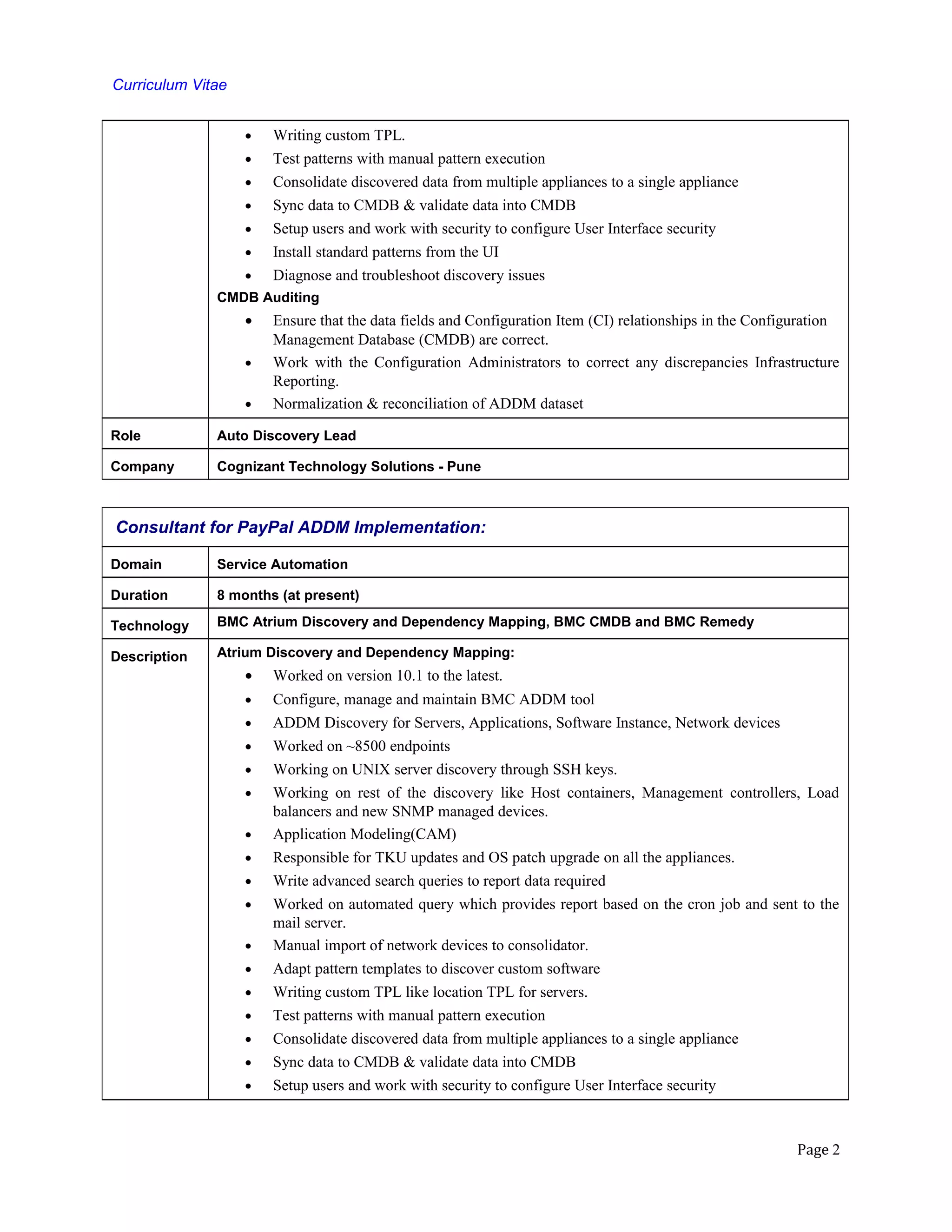 Resume-BMC-ADDM-2-Experience | DOC