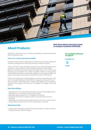 Heightsafe Systems - Brochure | PDF