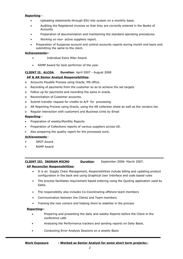 Umesh CV | PDF