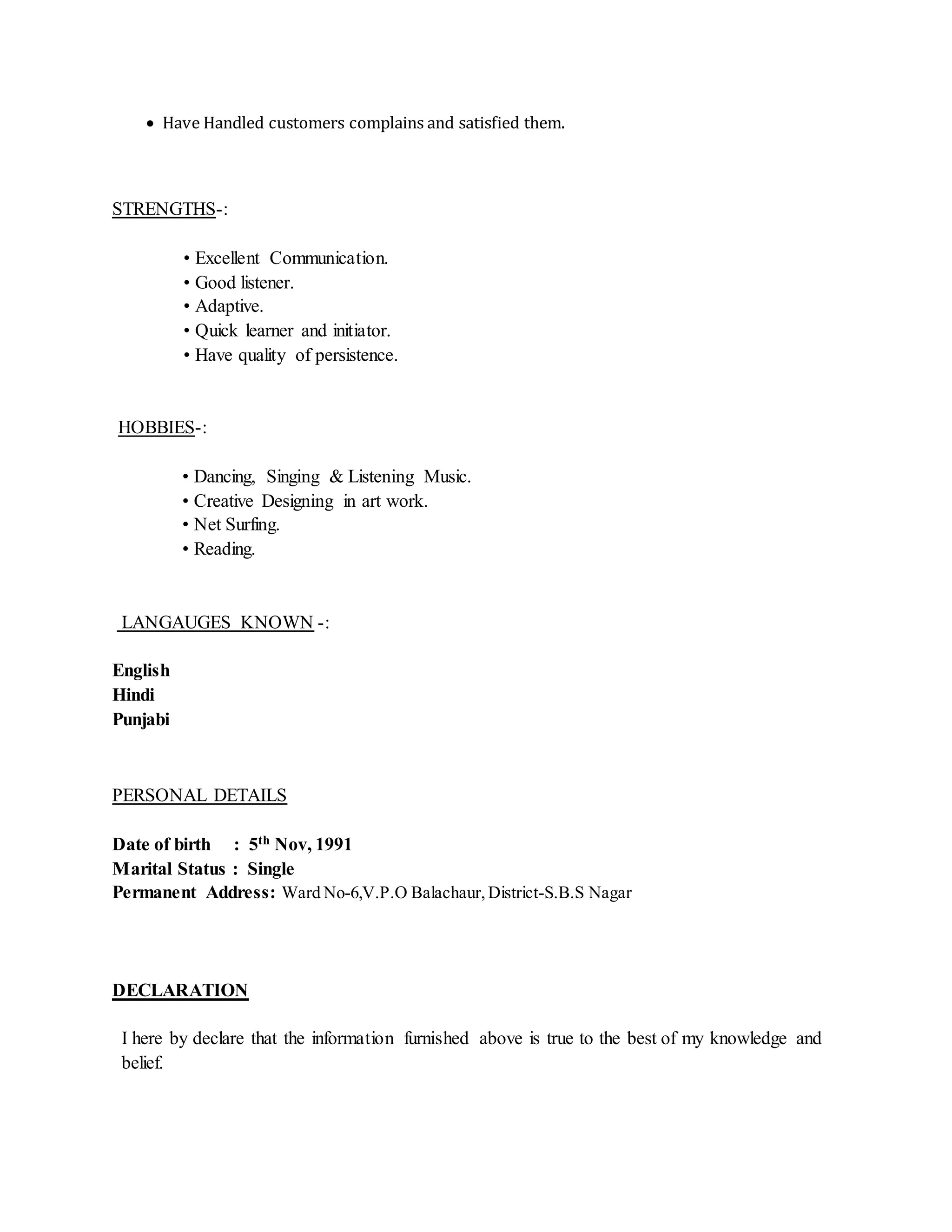 Ekta Verma .. new cv | PDF
