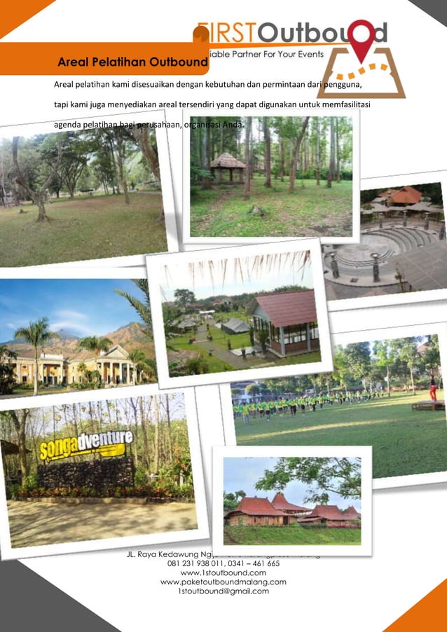 PROFILE FIRST OUTBOUND TRAINING, PROGRAM DAN SERVICE , OUTBOUND , GATHERING | PDF