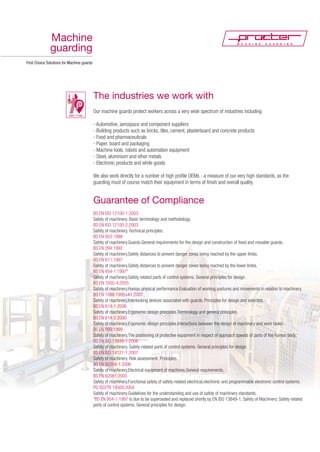 Procter General Brochure | PDF