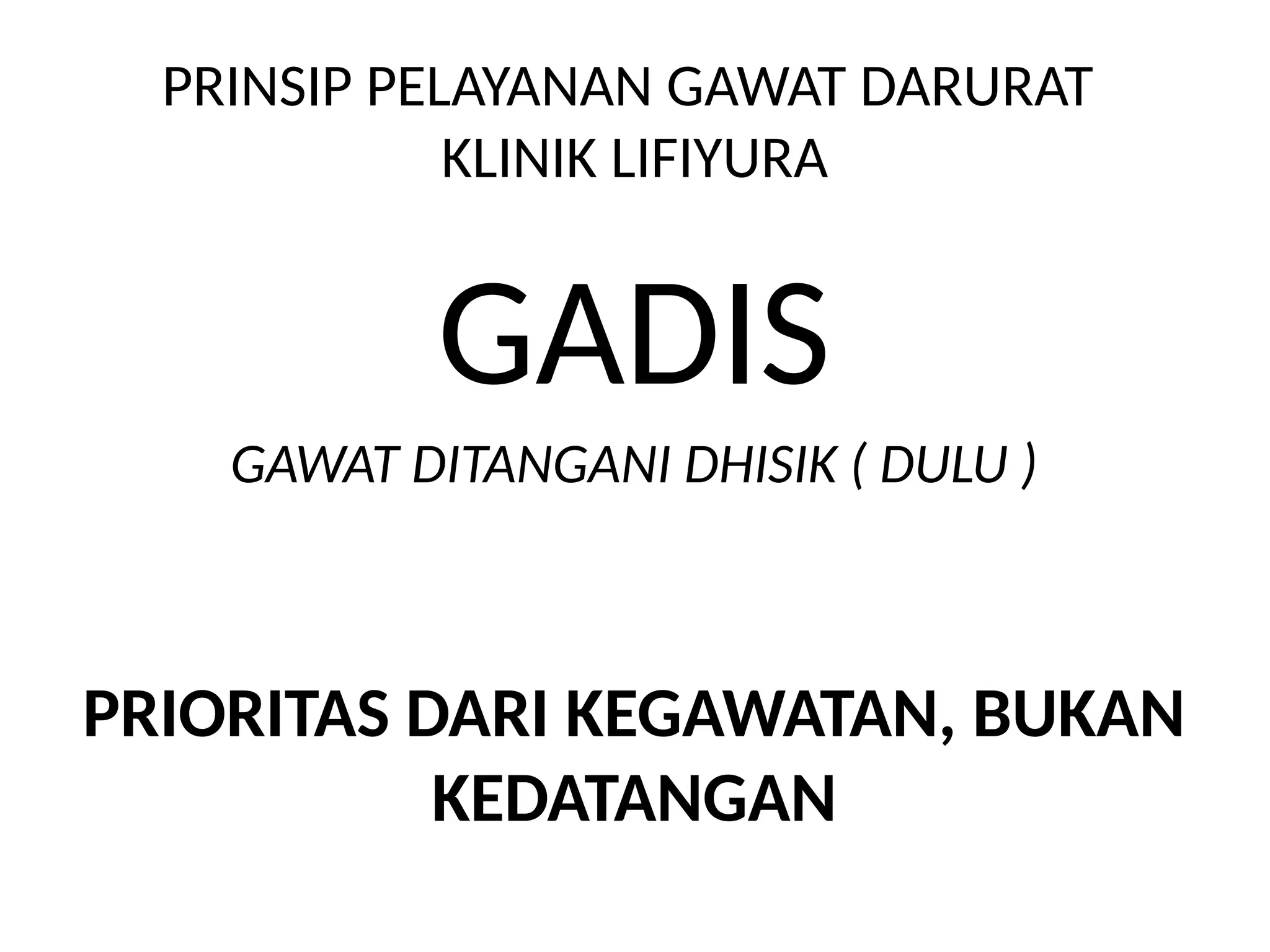 perbedaan igd dengan poliklinik di rs dan klinik.pptx