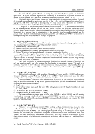Compressed fuzzy logic based multi-criteria AODV routing in VANET environment | PDF