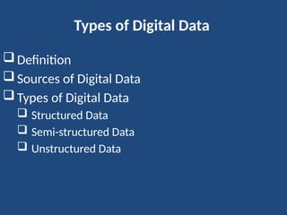 431152222-Types-of-Digital-Data.powerppt | PPT