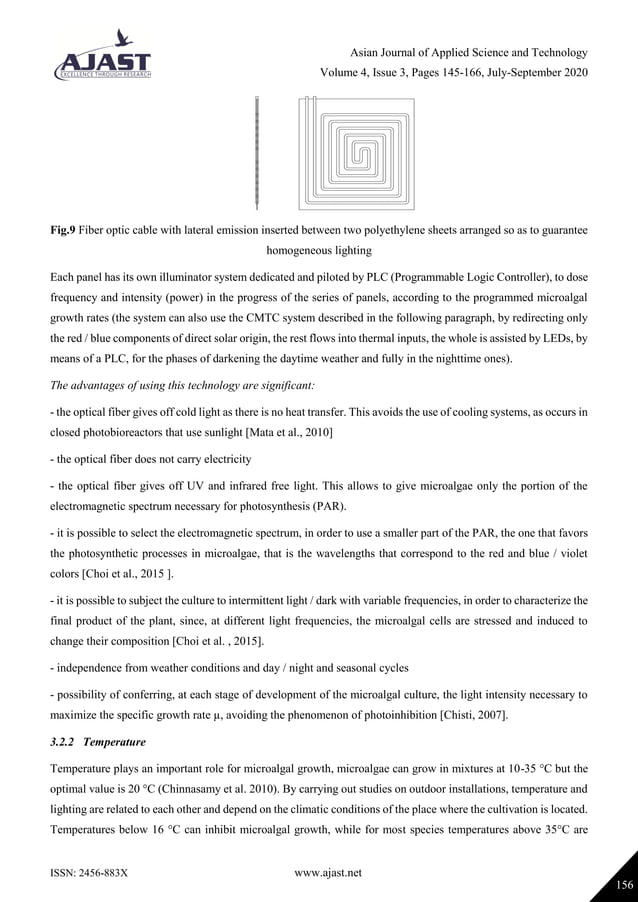 Innovative Plant for the Production of Microalgaes | PDF