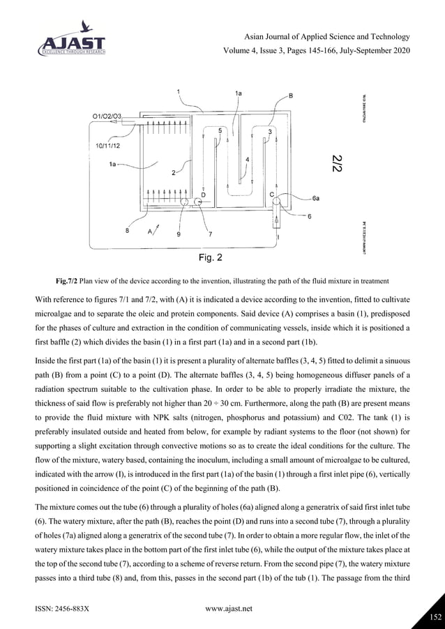 Innovative Plant for the Production of Microalgaes | PDF