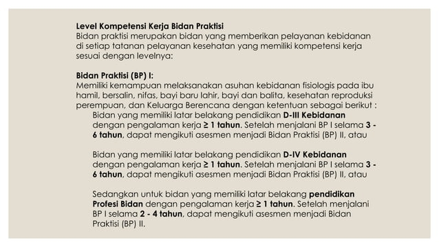 Jenjang Karir Bidan | PDF