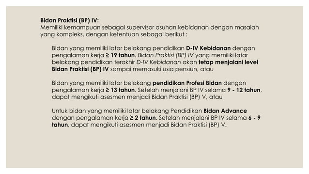 Jenjang Karir Bidan | PDF