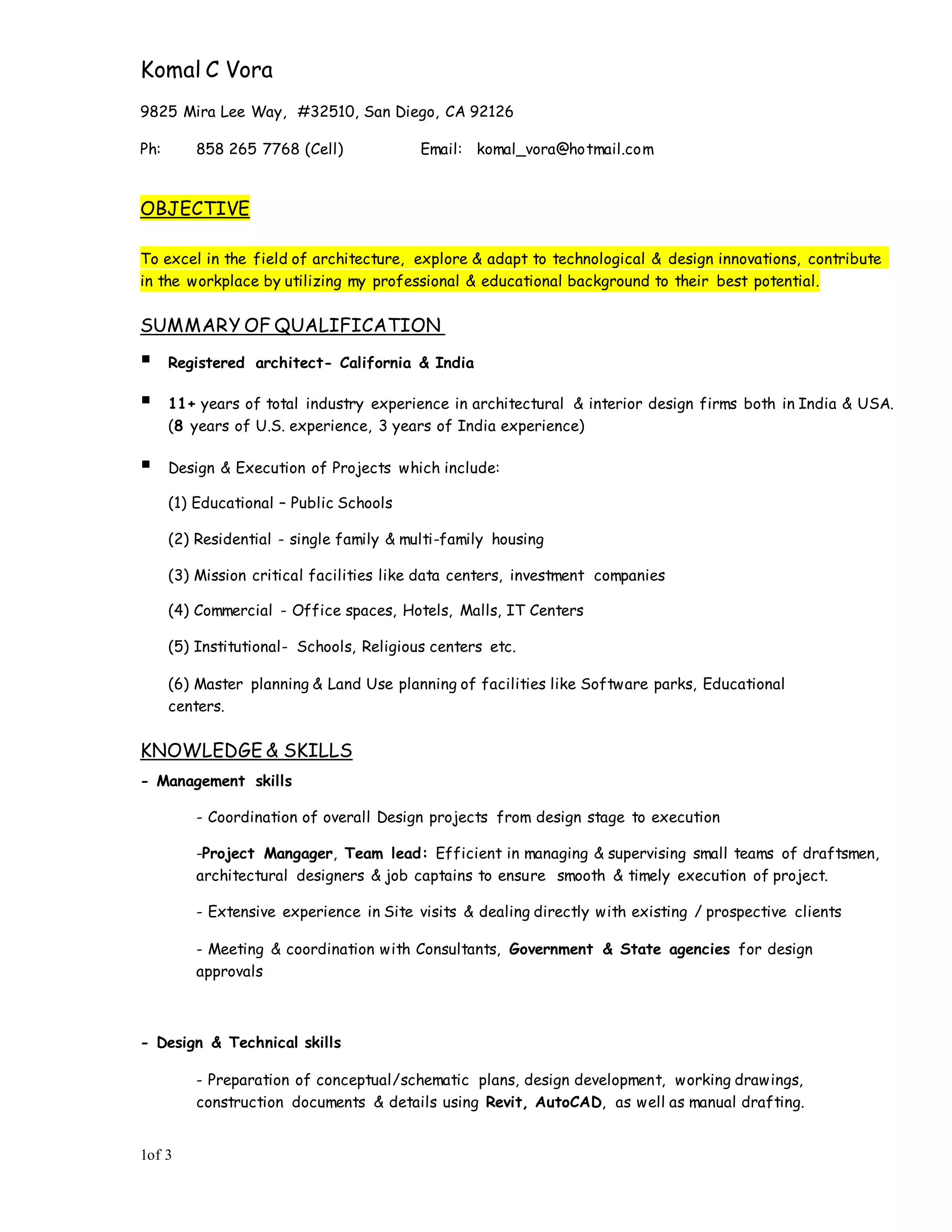 KOMAL_resume-rev | PDF