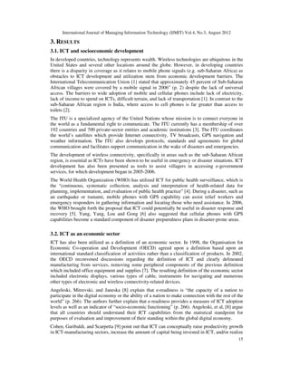 DEFINING ICT IN A BOUNDARYLESS WORLD: THE DEVELOPMENT OF A WORKING ...