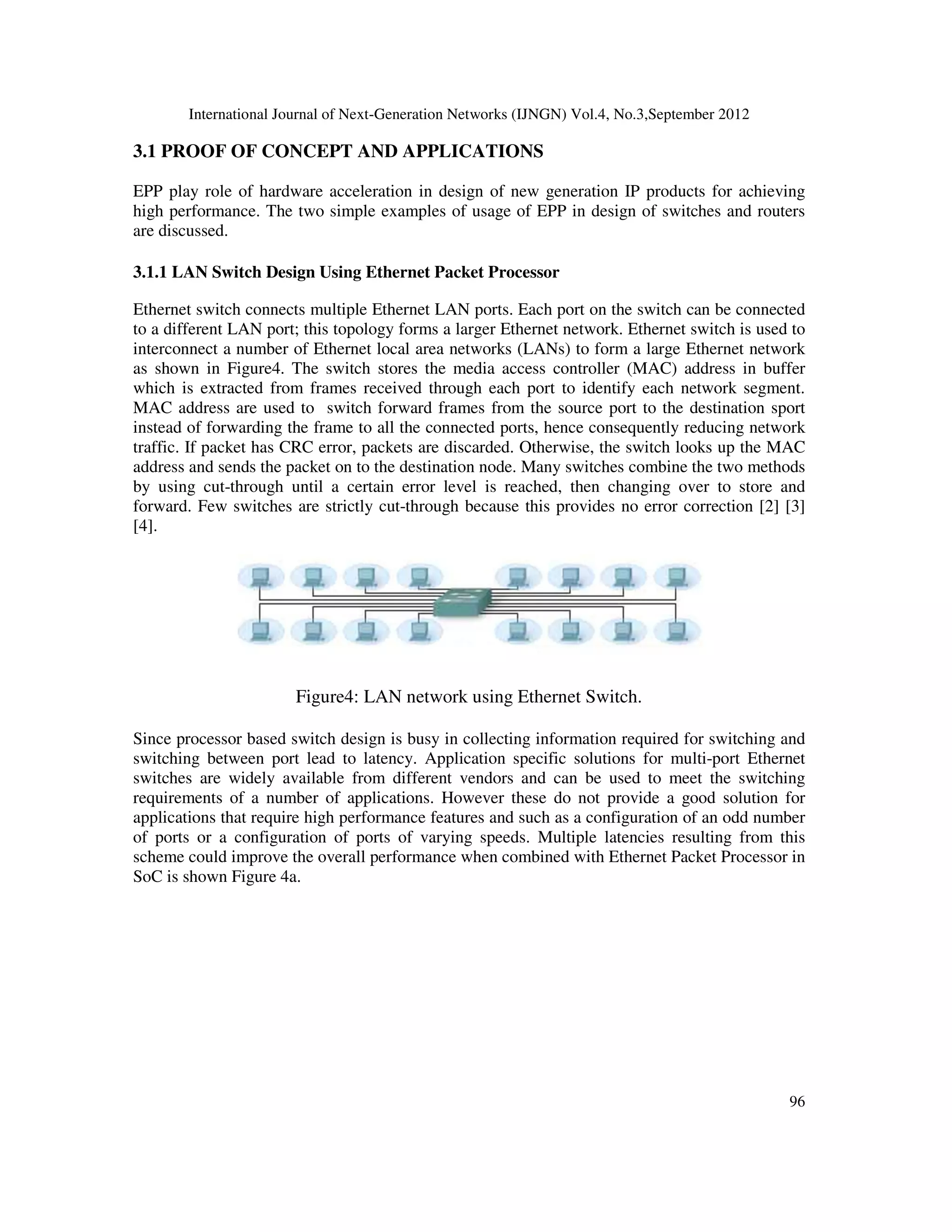 HIGH PERFORMANCE ETHERNET PACKET PROCESSOR CORE FOR NEXT GENERATION NETWORKS | PDF