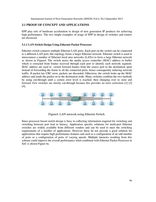 HIGH PERFORMANCE ETHERNET PACKET PROCESSOR CORE FOR NEXT GENERATION NETWORKS | PDF