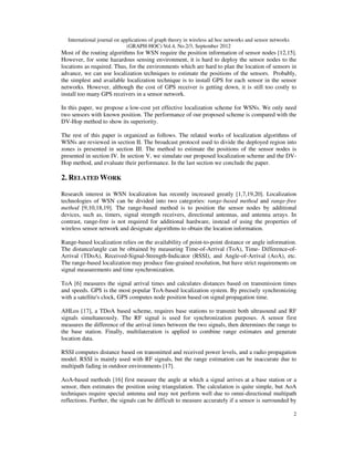 A Novel Range-Free Localization Scheme for Wireless Sensor Networks | PDF