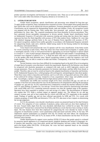 Gender voice classification with huge accuracy rate | PDF