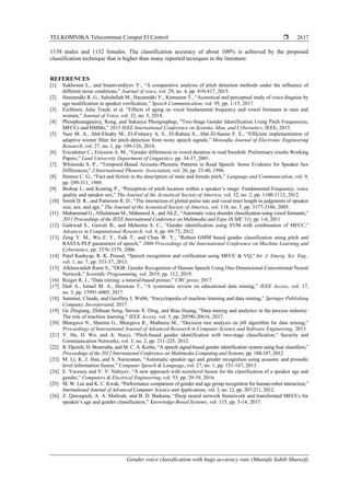 Gender voice classification with huge accuracy rate | PDF