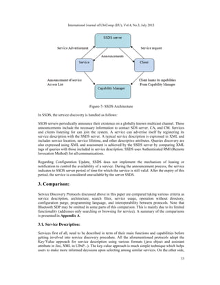 SERVICE DISCOVERY – A SURVEY AND COMPARISON | PDF