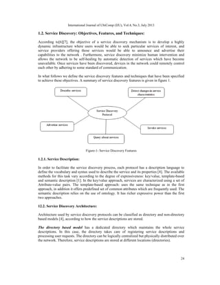 SERVICE DISCOVERY – A SURVEY AND COMPARISON | PDF